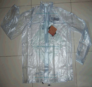 Clear Raincoat 013 Transparent PVC Clear Plastic Mac Jacket Supplier ...