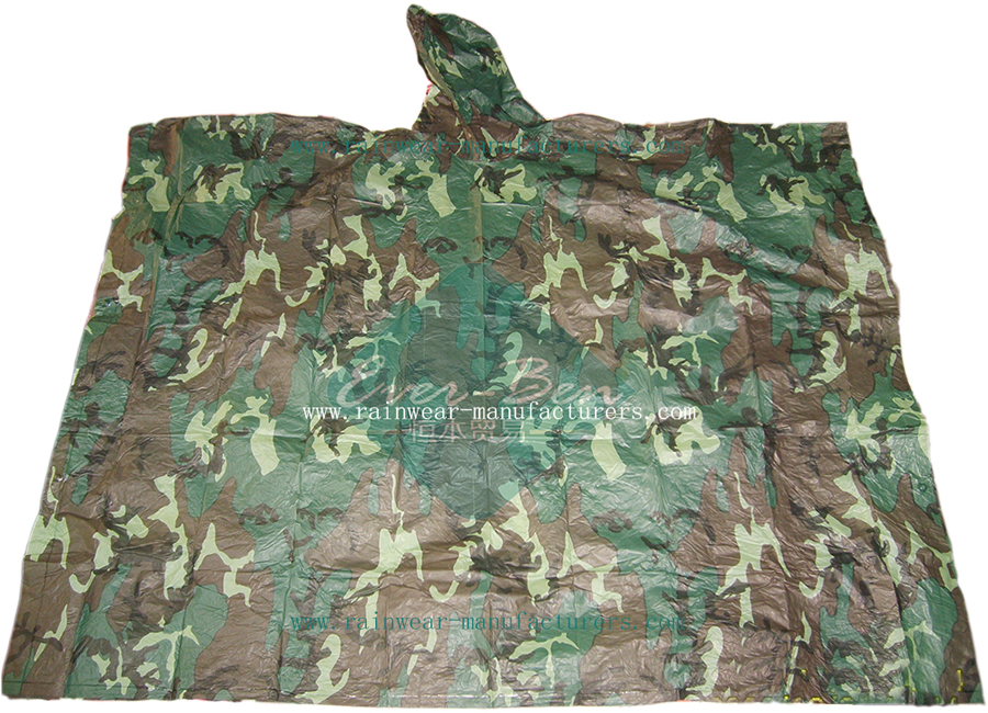 001 3colors Camouflage Military Poncho|Camouflage Rain Ponchos|China ...