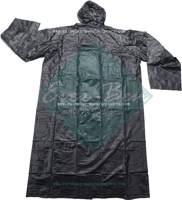 003 Black PVC Mac Wholesale Black PVC Raincoat Factory|China Black PVC ...