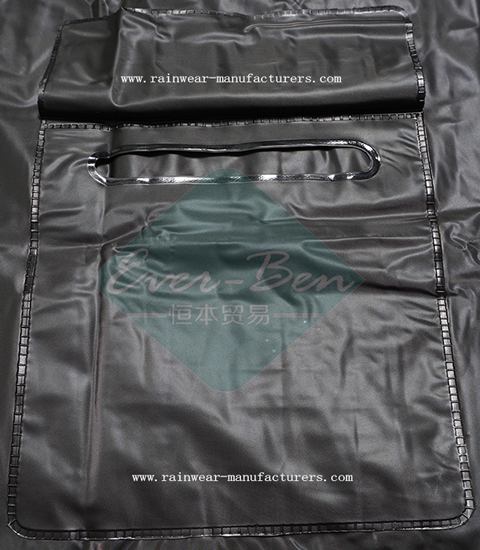 006 PVC Biker Jacket with full zip|Strong Reusable PVC Rain Gear Vinyl ...