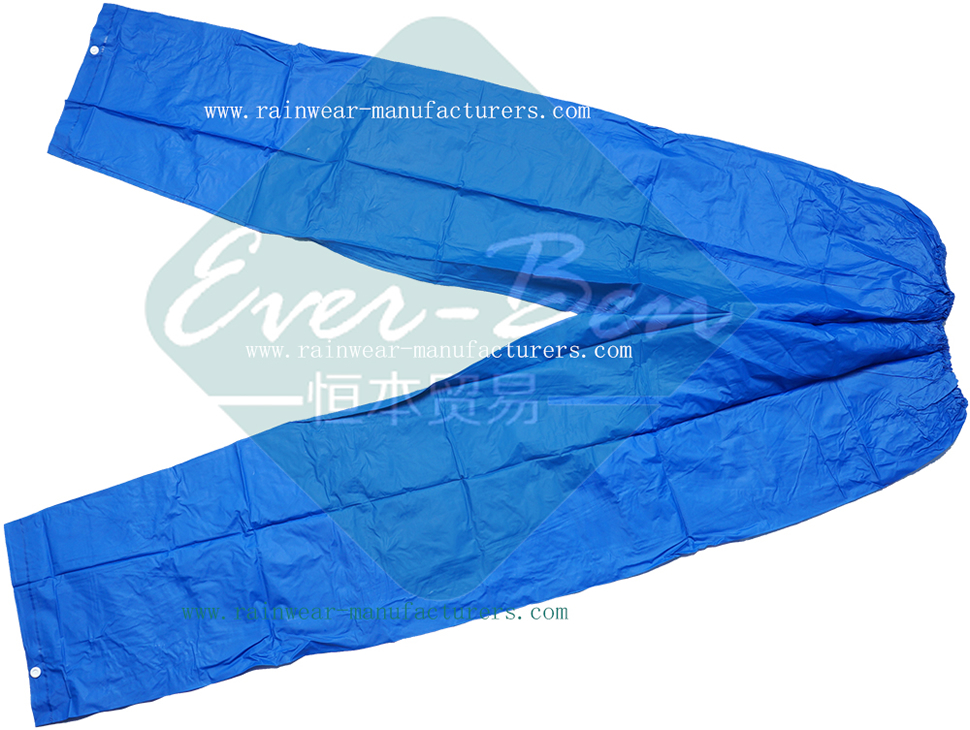 PVC Rain Trousers 002-China Blue PVC Pants Supplier|Blue PVC waterproof ...