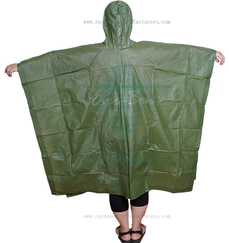 010 China Green Rain Poncho Manufacturer|Green rain capes rainwear ...