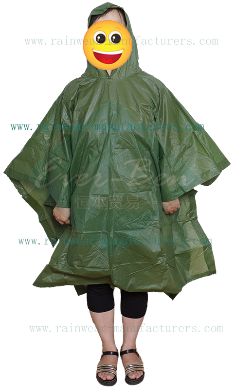 010 China Green Rain Poncho Manufacturer|Green rain capes rainwear ...