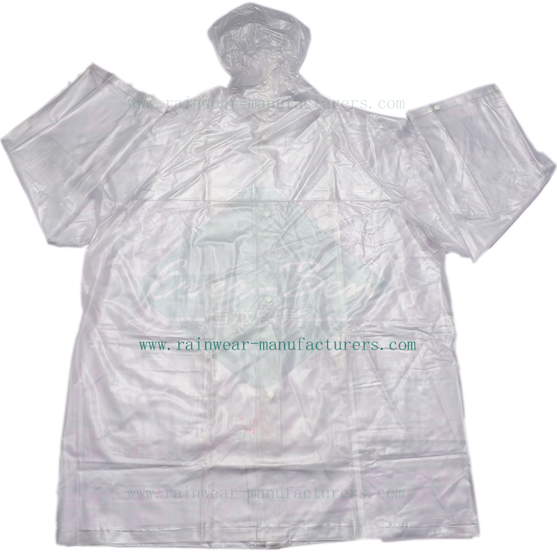 Clear Raincoat 001-Reusable PVC Rain Jacket|Clear PVC Raincoat|Reusable ...