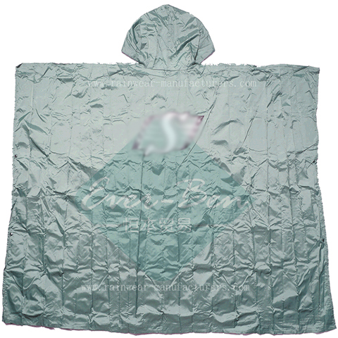 China Nylon Rain Ponchos Manufacturer|breathable rain poncho|green ...