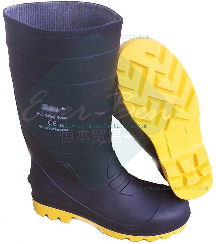 PVC007 Safety Work PVC Boots|Ever Ben PVC Rain Boots manufacturer|Ever ...